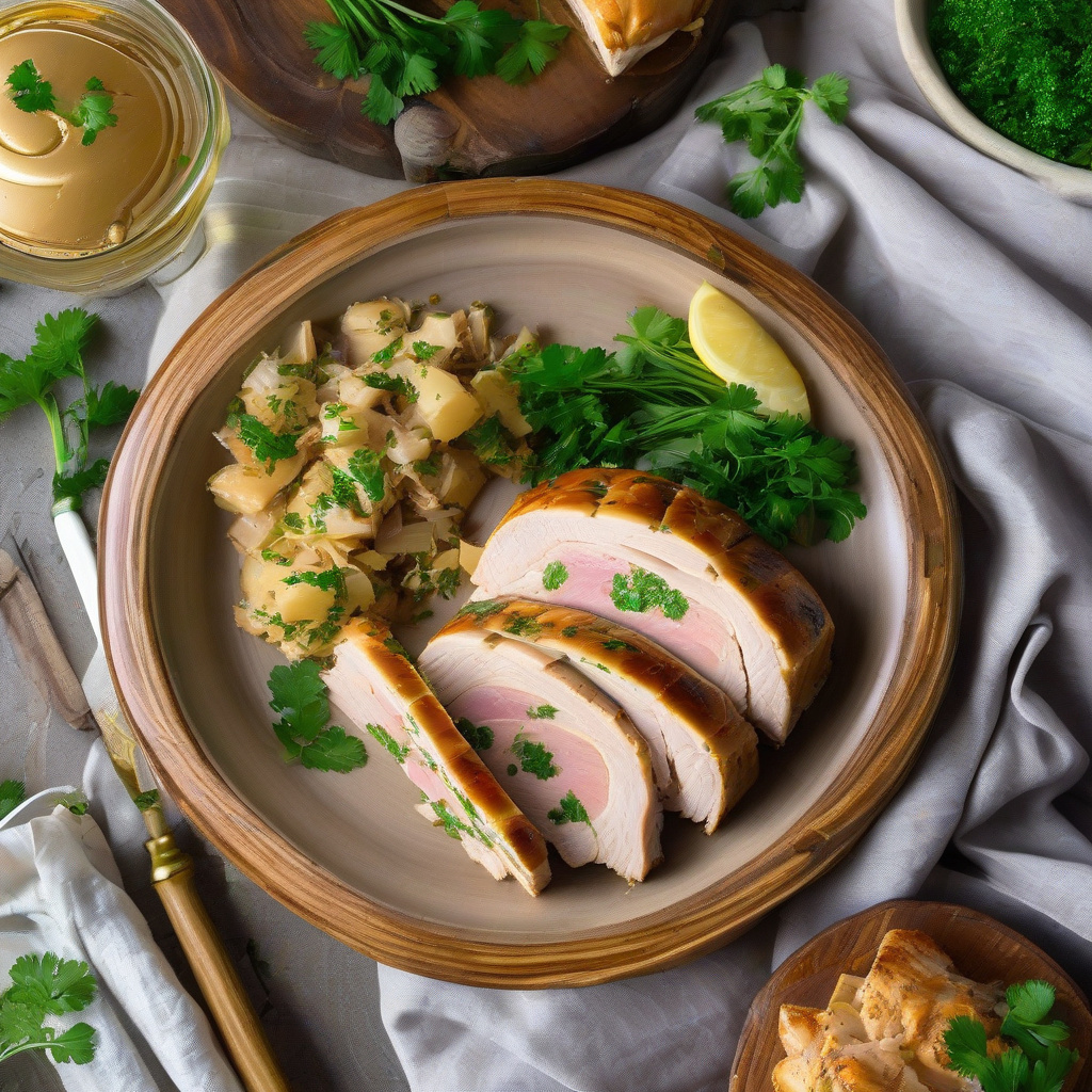 Chicken Galantine Recipe: Elegant Centerpiece Dish with Impressive ...