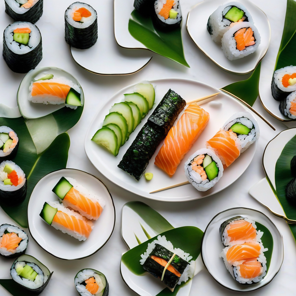 Cooked Salmon Sushi Roll Recipe: Elegant Fusion in Every Bite - Just ...