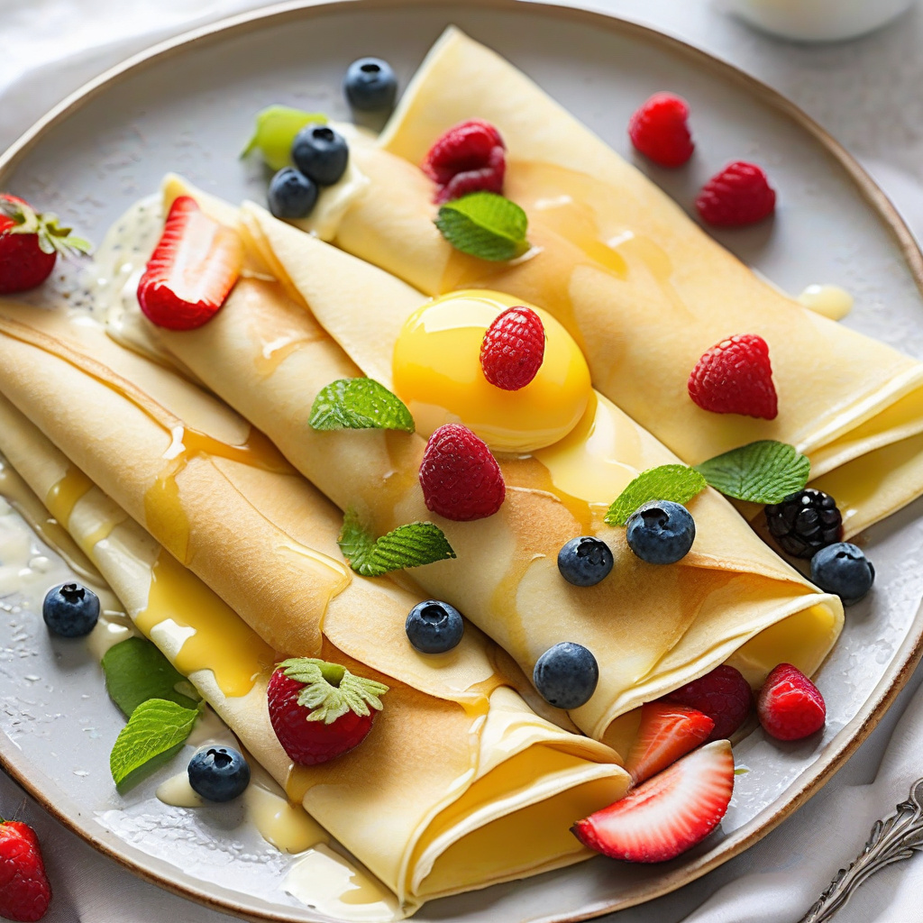 Crepes Recipe Delish: Thin, French-Style Breakfast Bliss - Just Pork ...