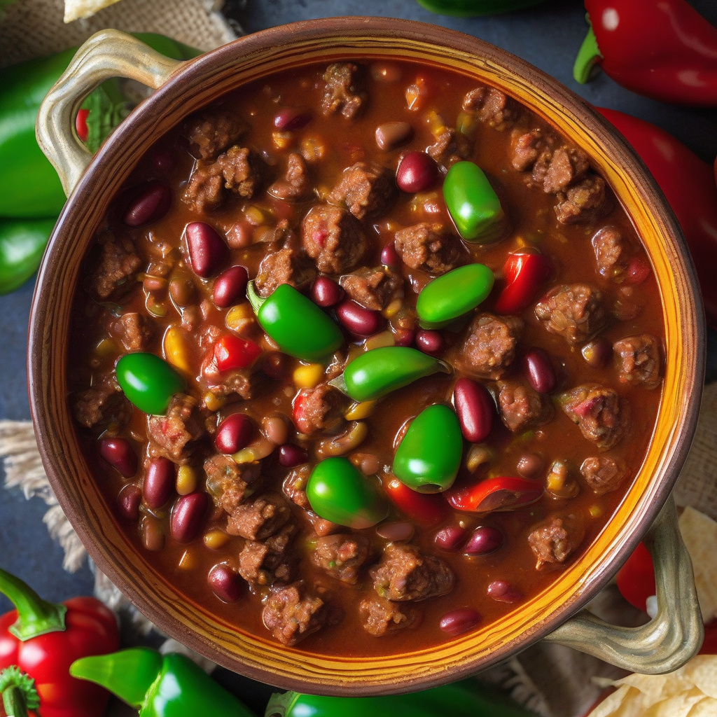 Fiesta Chili Recipe: Spicy One-Pot Wonder for Crowds - Just Pork Recipes