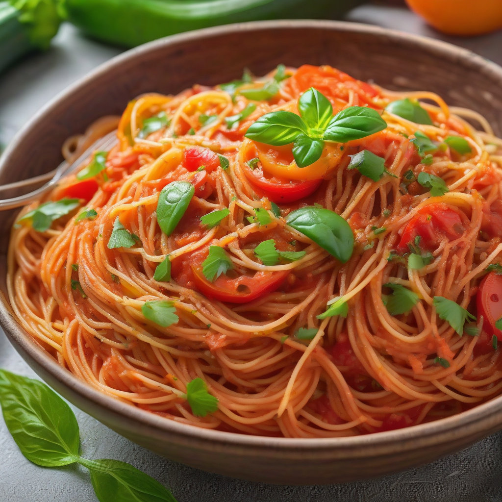 Garden Vegetable Spaghetti Sauce Recipe: Fresh Flavor in Every Bite ...