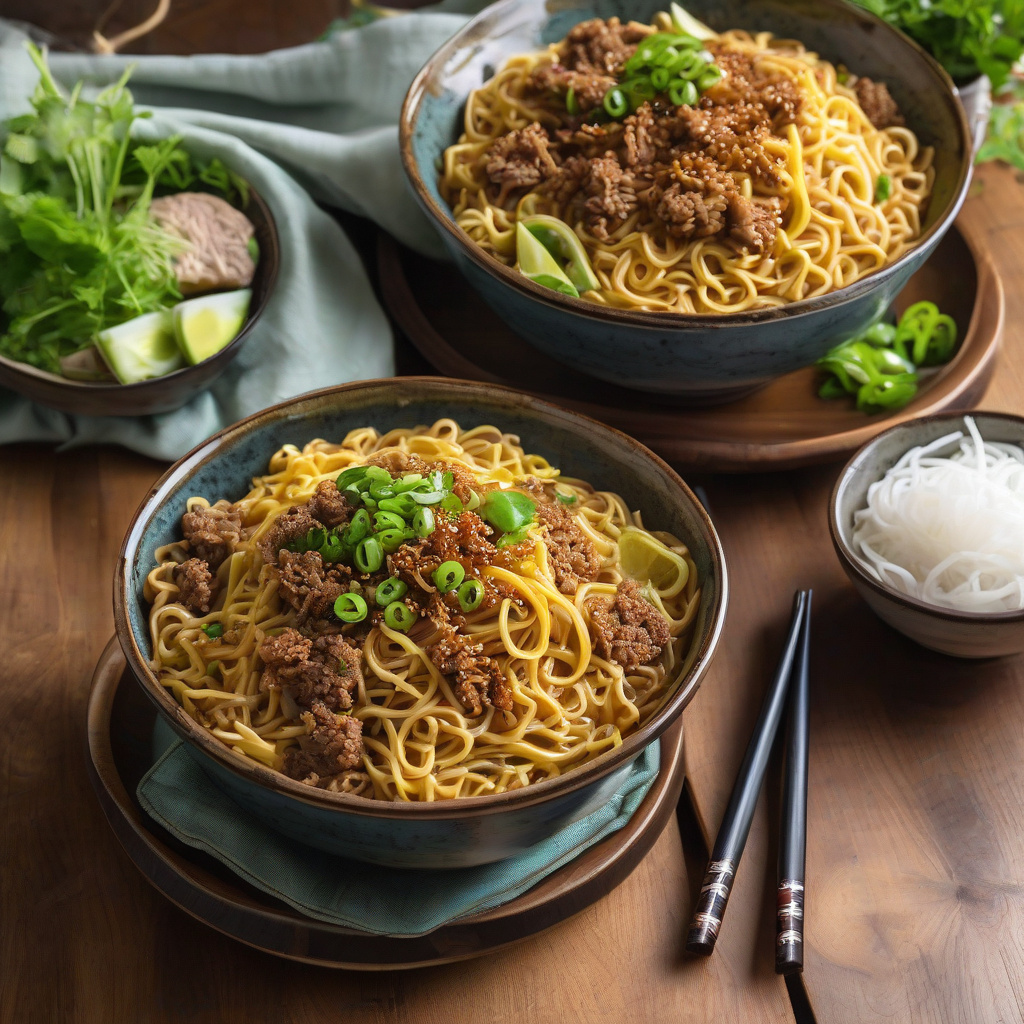 Kolo Mee Recipe: Springy Noodles with Savory Flavor Burst - Just Pork ...