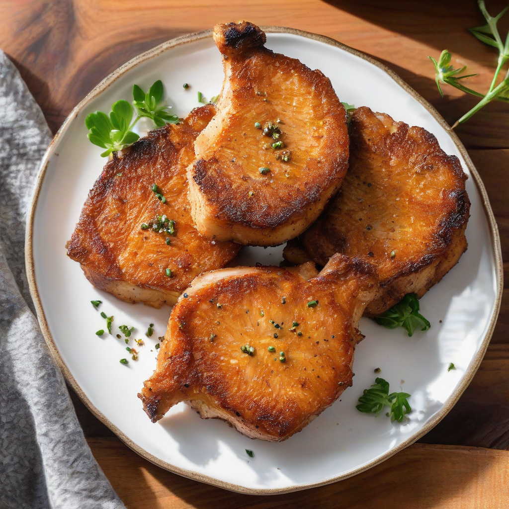 Air Fryer Pork Chops Recipe: Crispy Outside, Juicy Inside - Just Pork ...