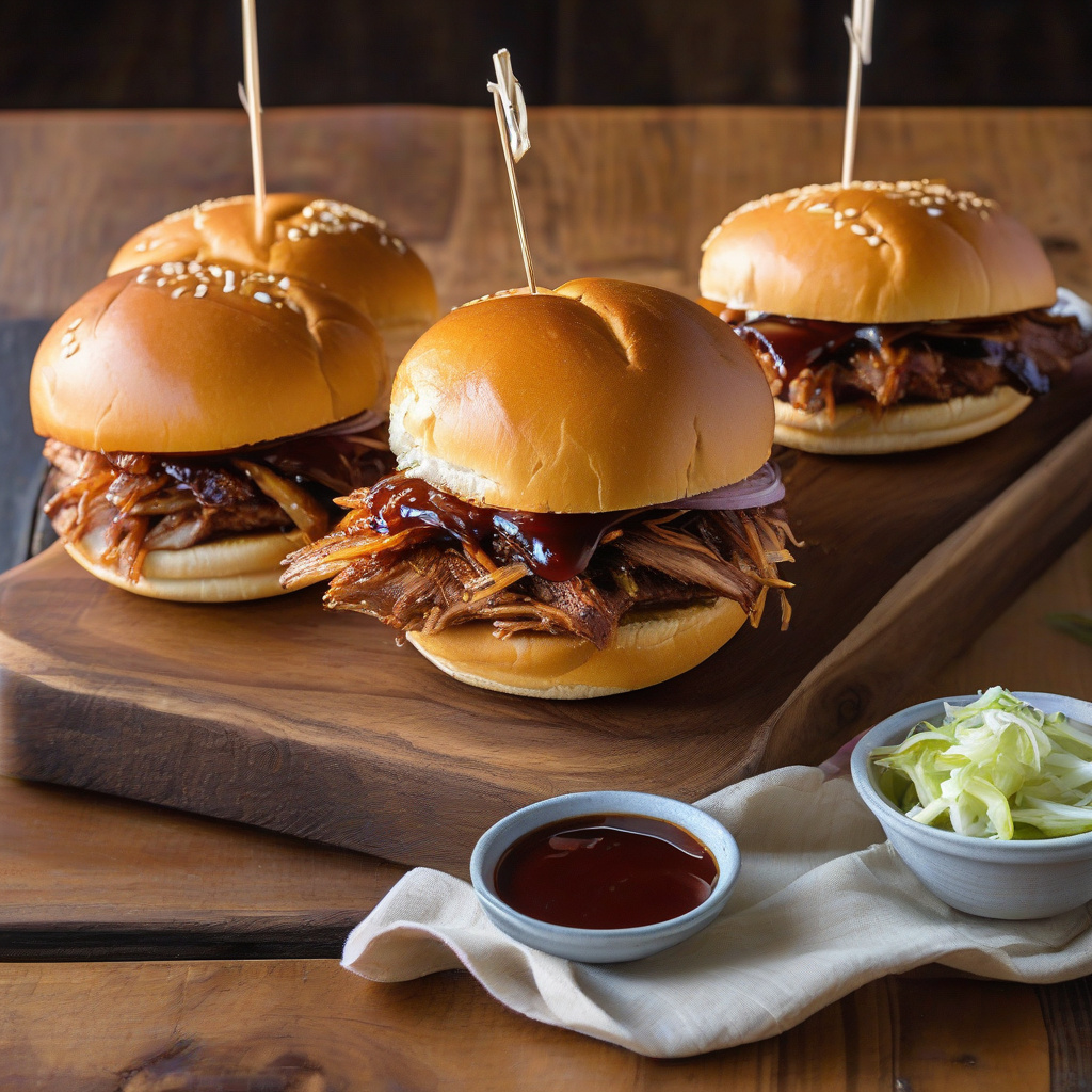 BBQ Pork Sandwiches Recipe: Tender Meat and Tangy Slaw - Just Pork Recipes