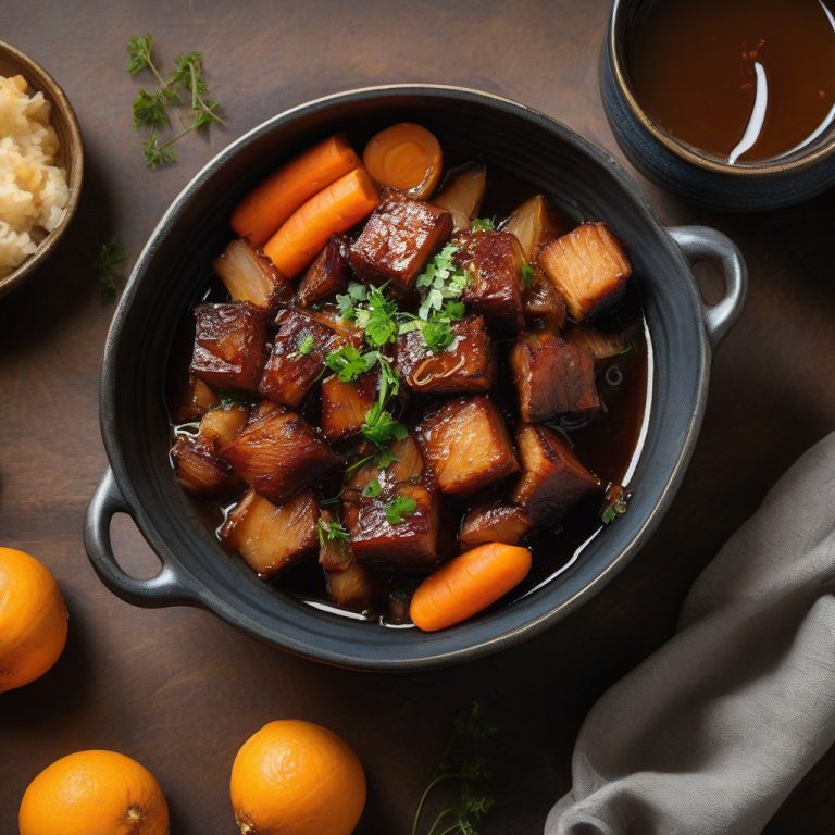 Cider Braised Pork Belly Recipe: Fall-Apart Tender and Richly Flavored ...