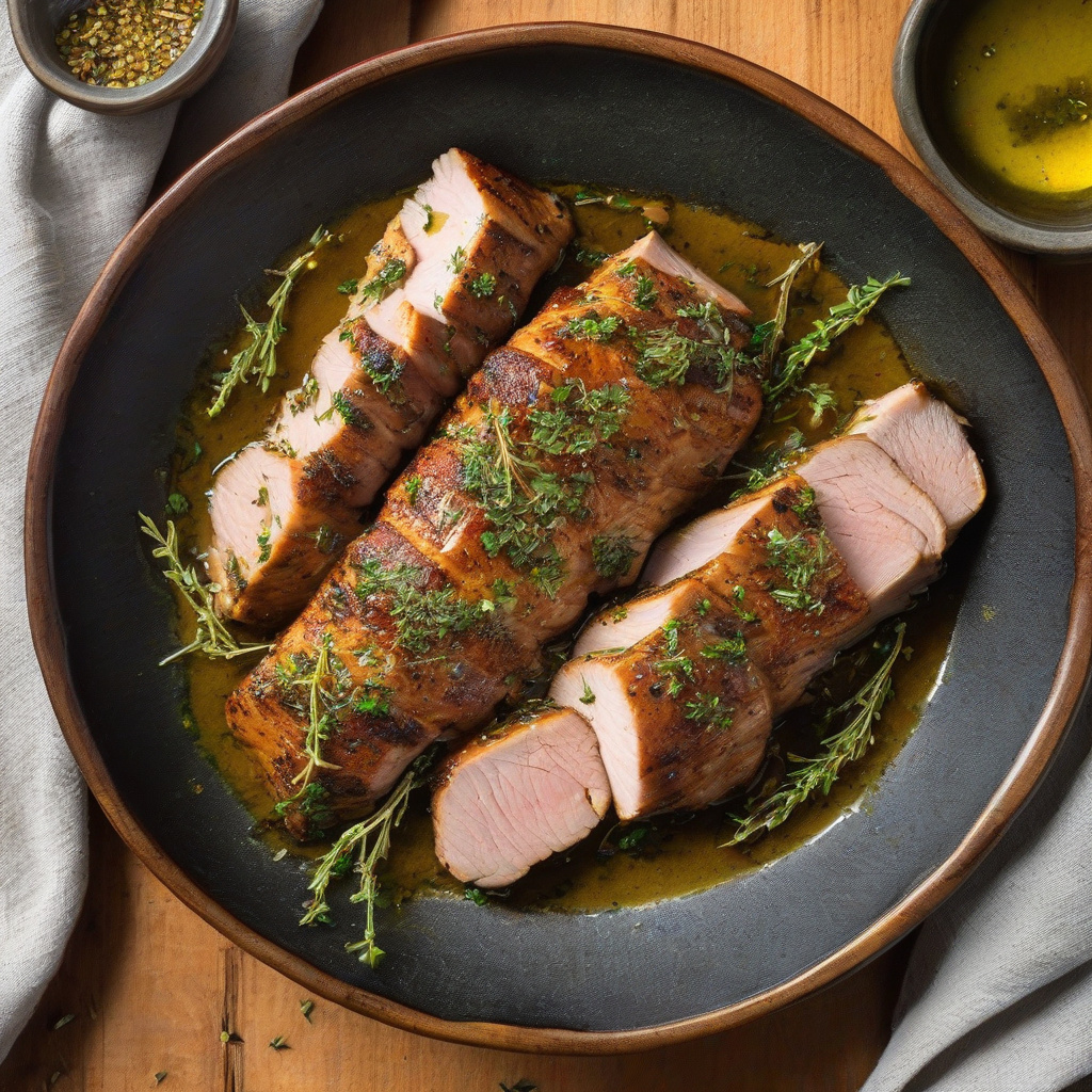 Dijon Pork Tenderloin Recipe: Tender and Flavorful Main Course - Just ...