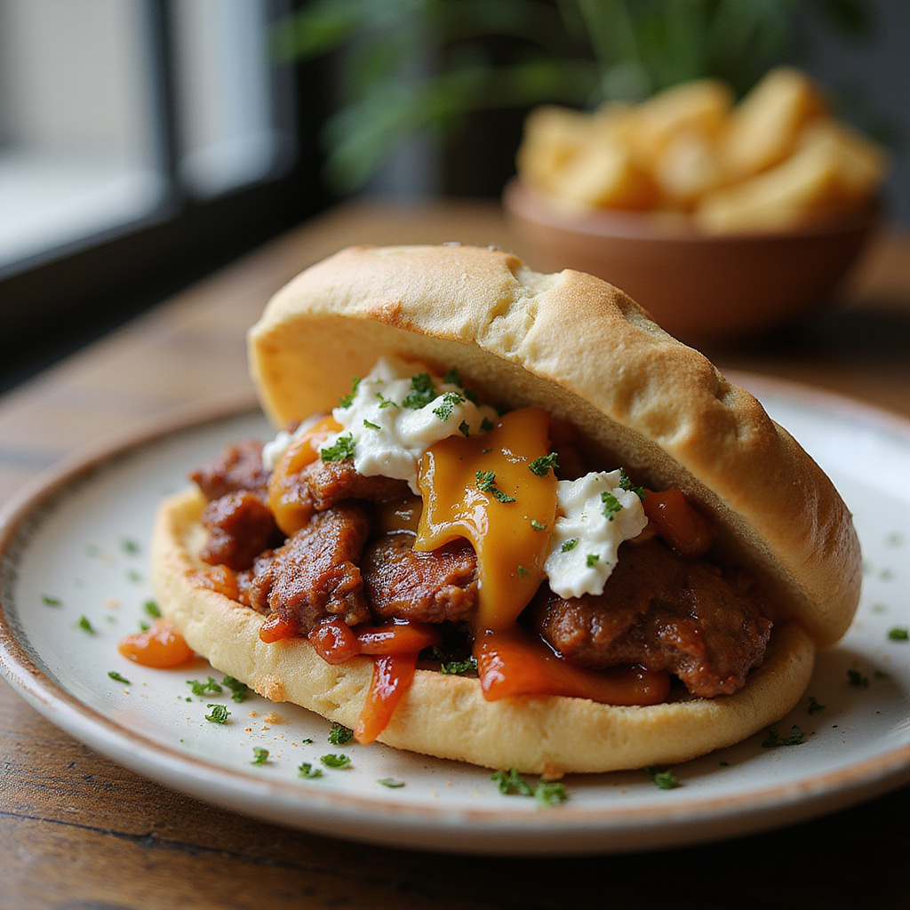 Greek Pork Gyros Recipe: Juicy Meat and Crispy Pita Perfection - Just ...