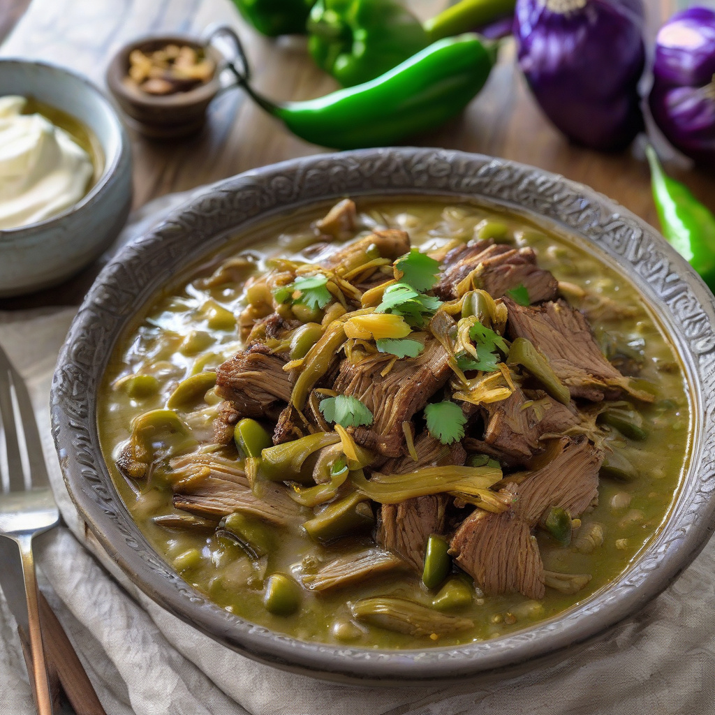 Green Chile Pork Recipe: Tender and Spicy Southwestern Delight - Just ...