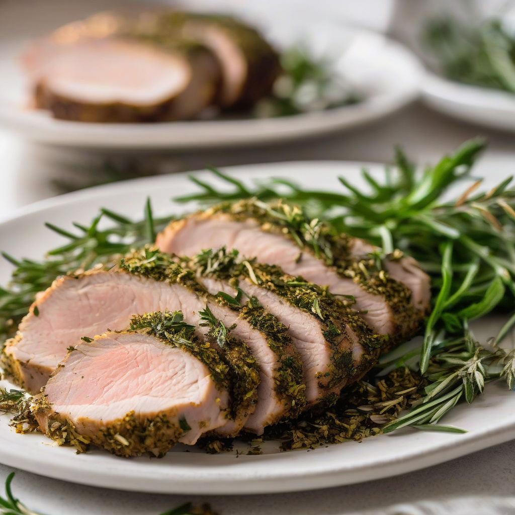 Herb Crusted Pork Tenderloin Recipe: Tender and Flavorful Main Course ...