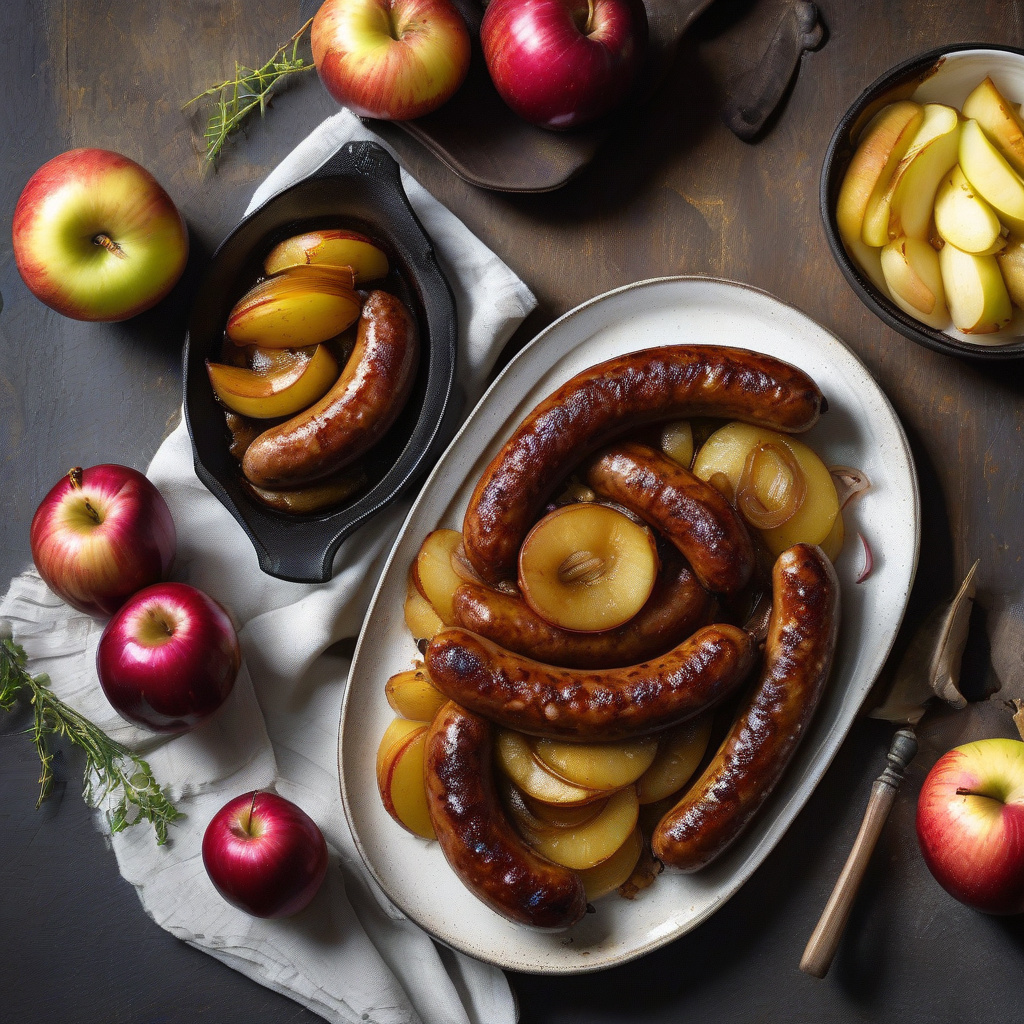 Pork Apple Sausage Recipe: Sweet & Savory Skillet Delight - Just Pork ...
