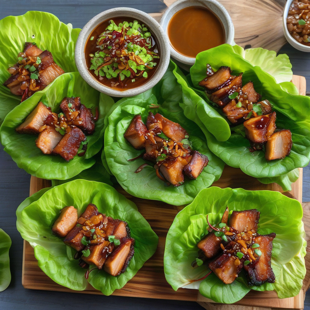 Pork Belly Lettuce Wraps Recipe: Crispy and Tender Asian-Inspired ...