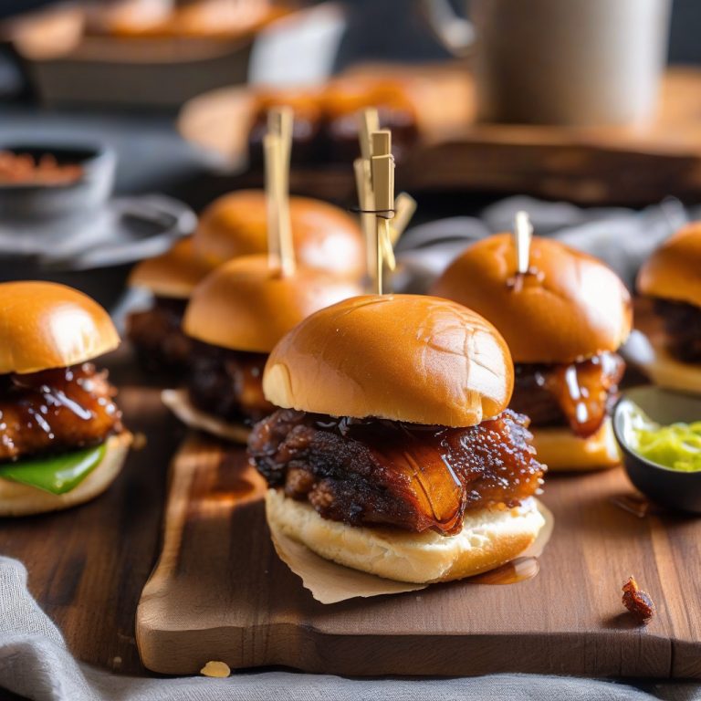 Pork Belly Sliders Recipe: Rich, Braised, and Ridiculously Tender Bites ...
