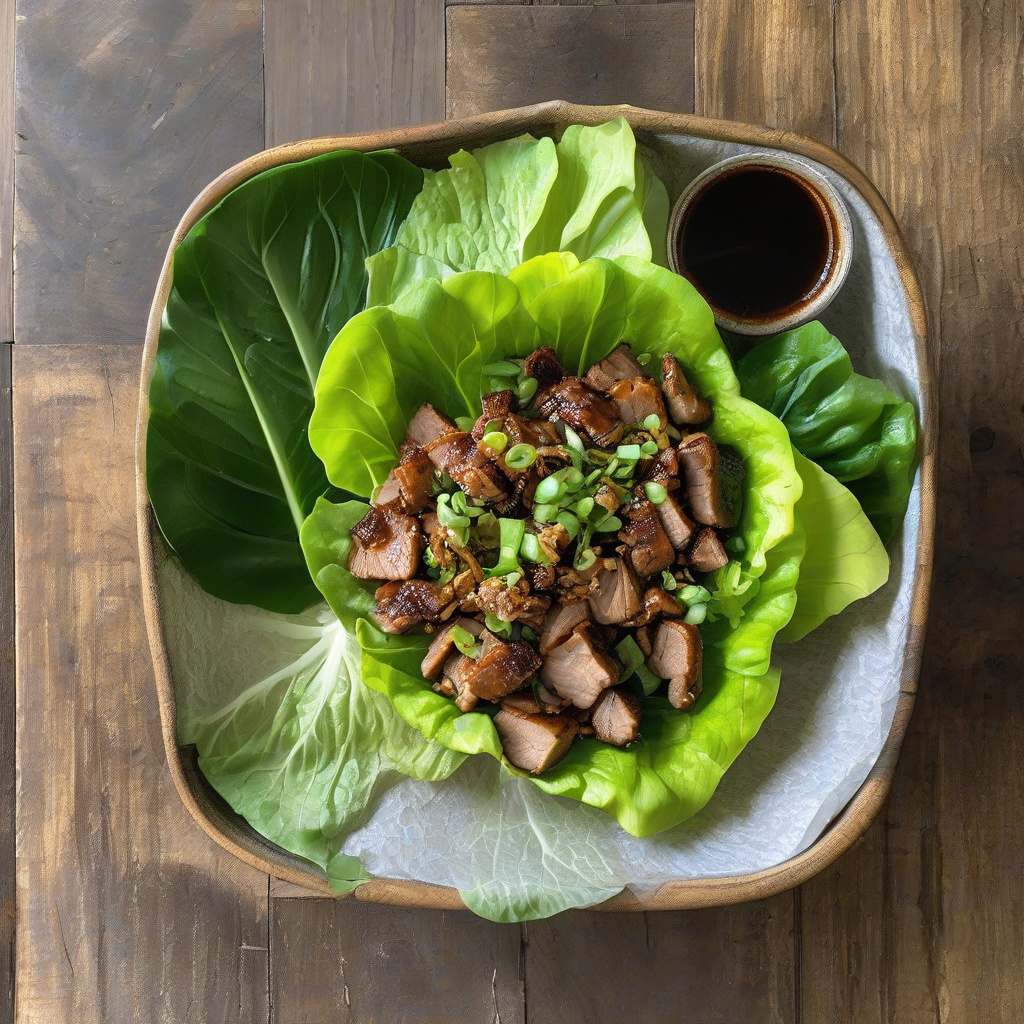 Pork Lettuce Wraps Recipe: Crisp Asian-Inspired Delight - Just Pork Recipes