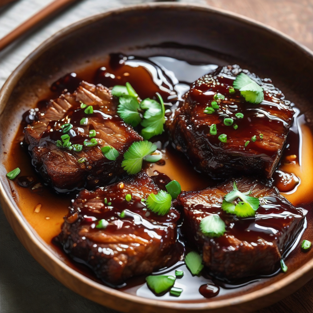 Sticky Asian-Style Pork Recipe: Glazed Perfection in 30 Minutes - Just ...