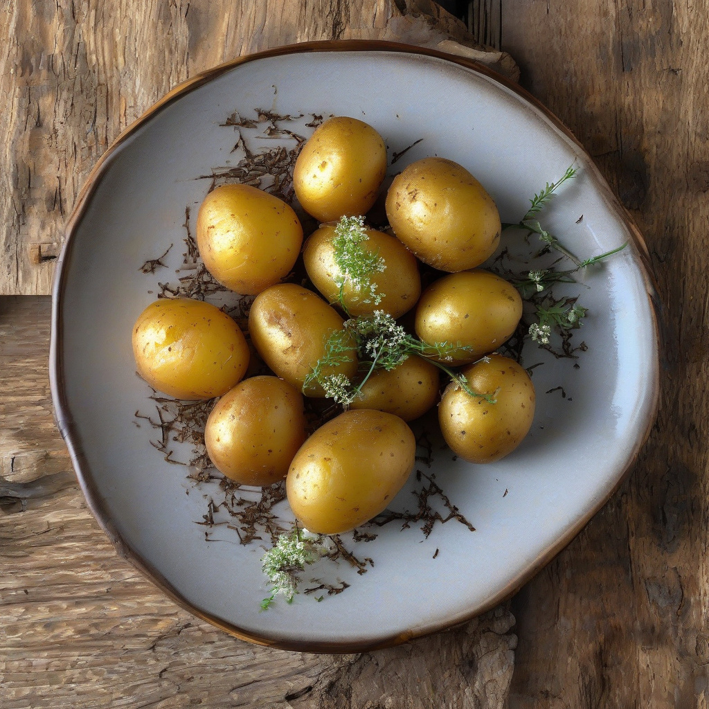 Salt Potato Recipe: Simple Boiled Potatoes with Flavorful Twist - Just ...