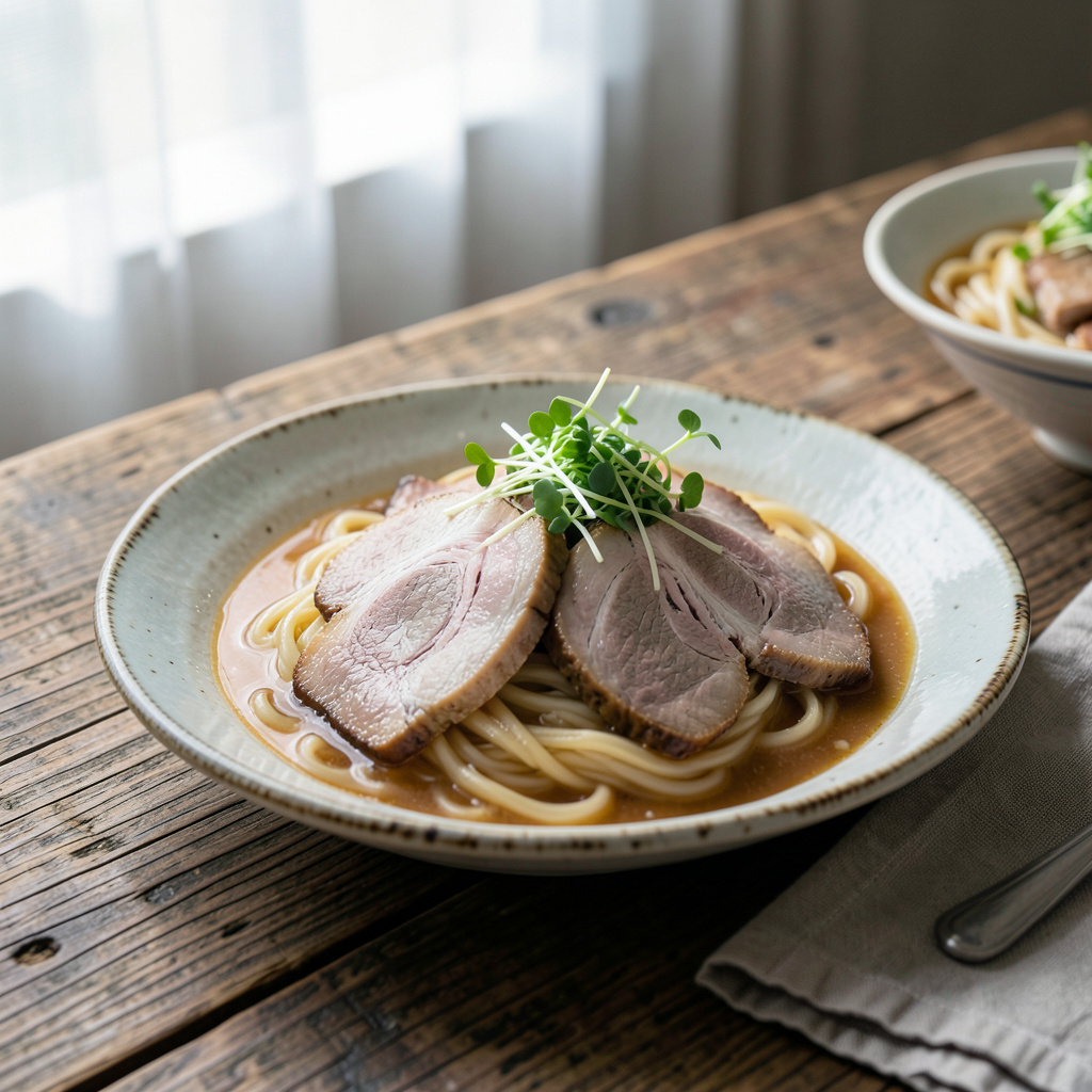Japanese Pork Ramen Recipe: Rich Tonkotsu Broth and Springy Noodles ...