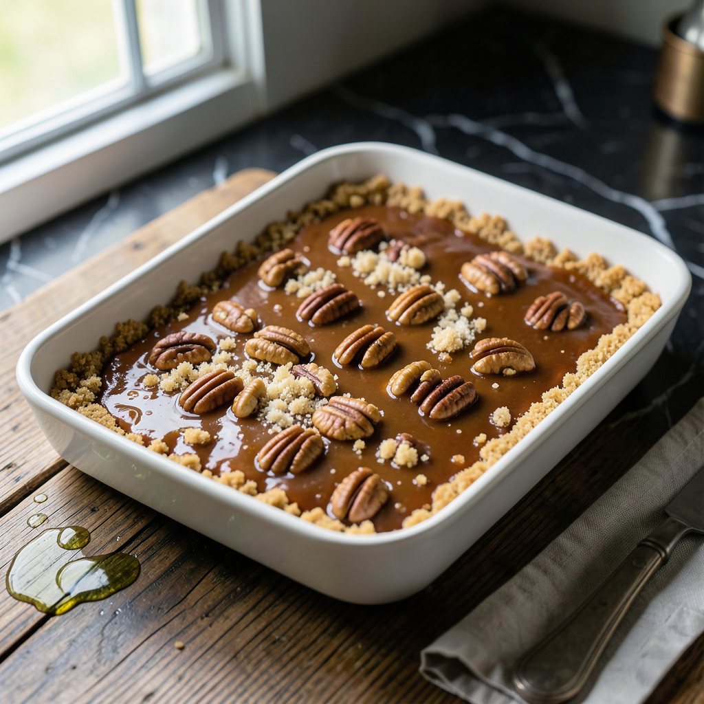 Original Texas Trash Recipe: Gooey Caramel and Pecans Galore - Just ...