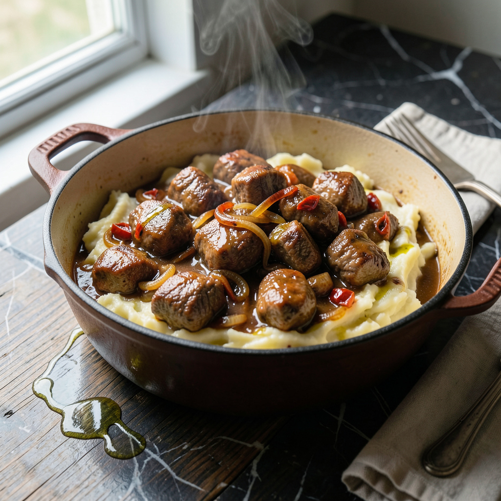 Recipe for Beef Tips in the Oven: Tender & Juicy Every Time - Just Pork ...