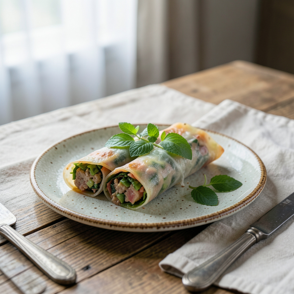 Spring Roll Wrap Recipe: Crispy Asian Delight in Minutes - Just Pork ...