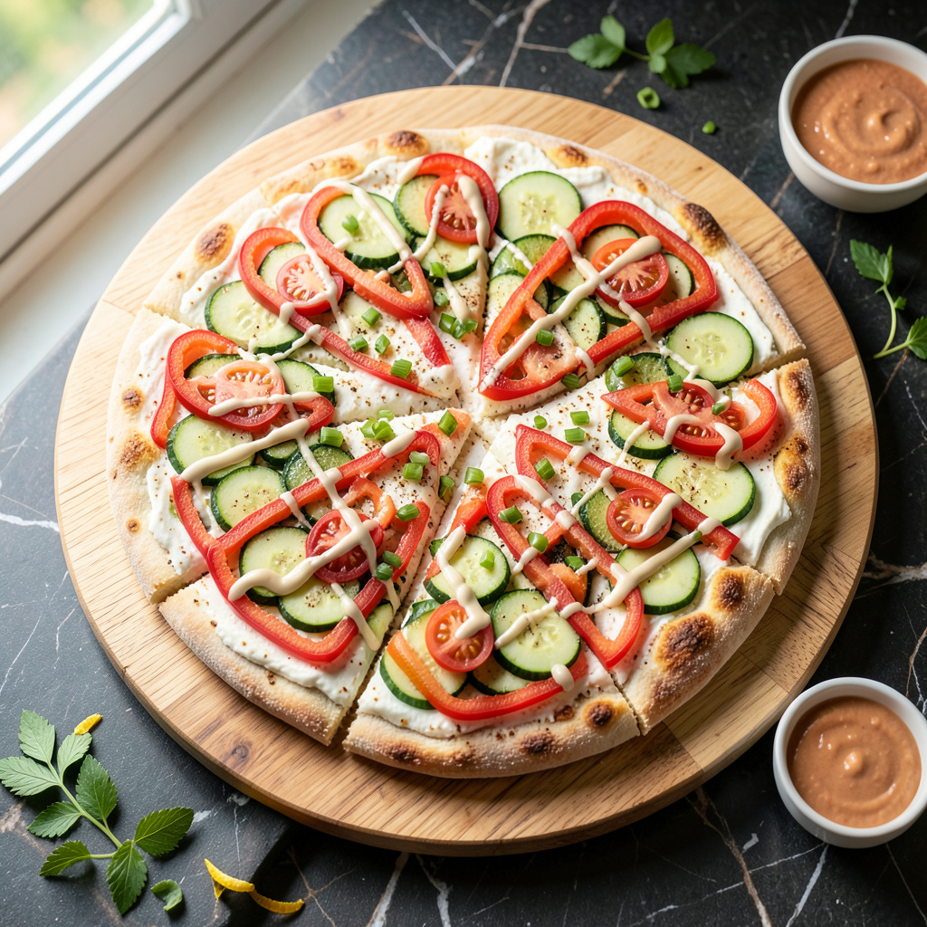 Cold Veggie Pizza Recipe with Ranch: Refreshing and Crowd-Pleasing ...