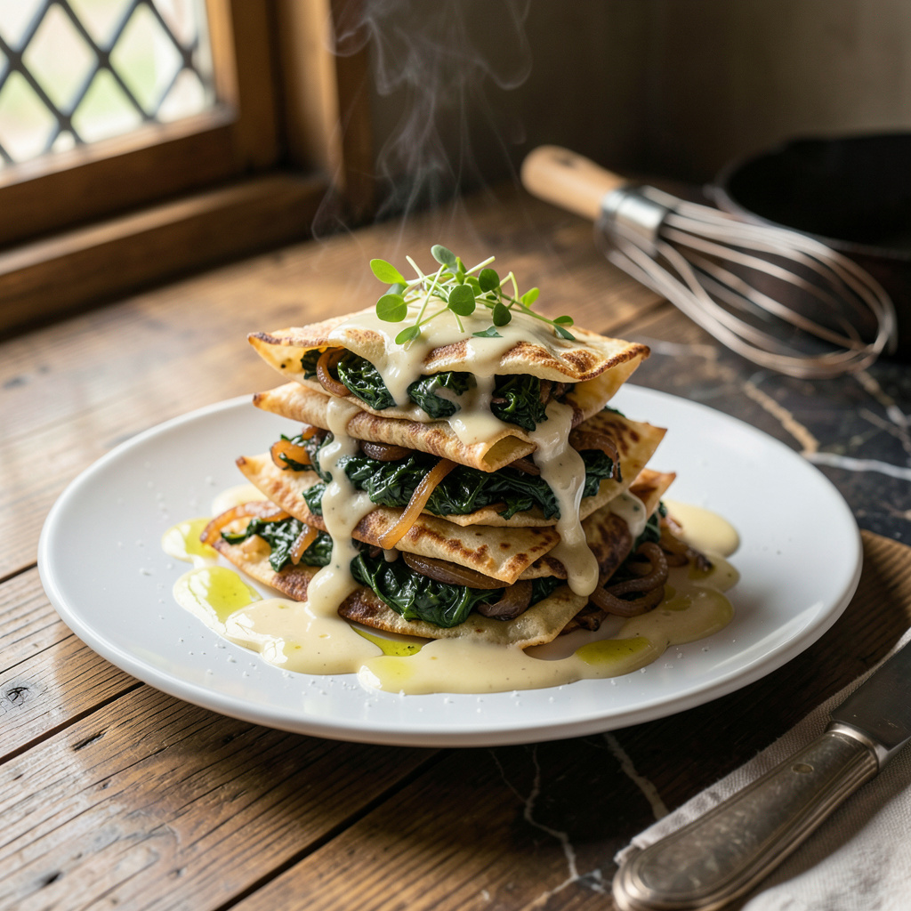 Savory Crepe Recipe: Thin and Lacy French-Style Appetizers