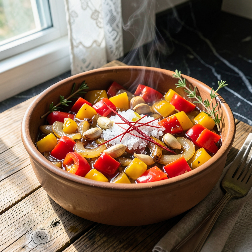Sweet Pepper Relish Recipe: Bright and Zesty Condiment for Sandwiches