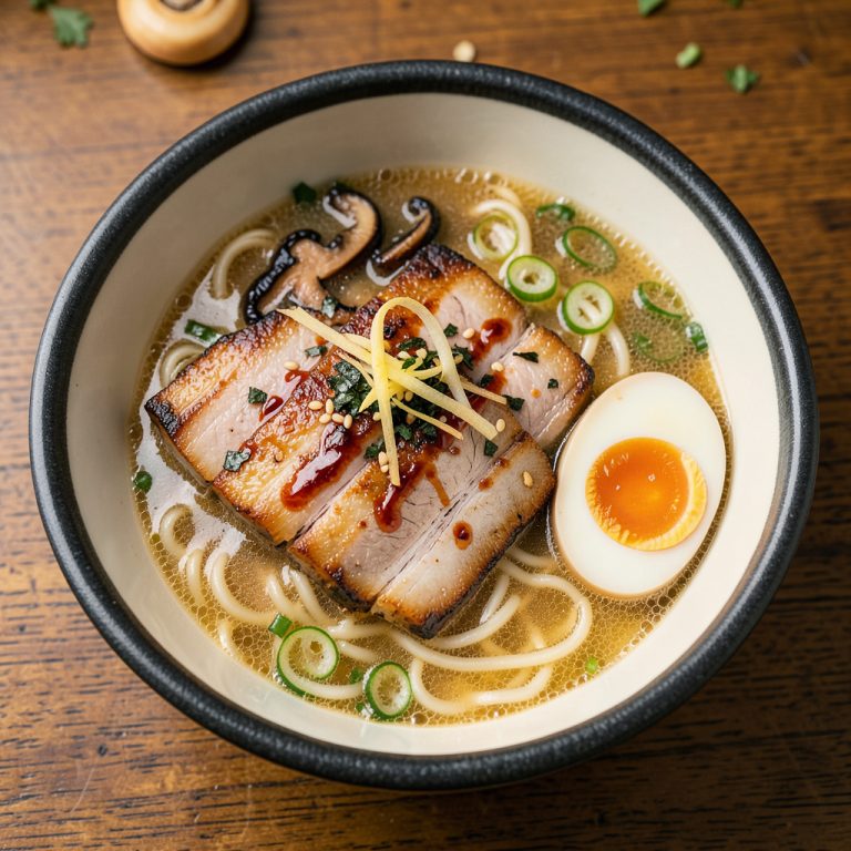 Pork Belly Ramen: Rich Broth and Melt-in-Your-Mouth Tenderness - Just ...