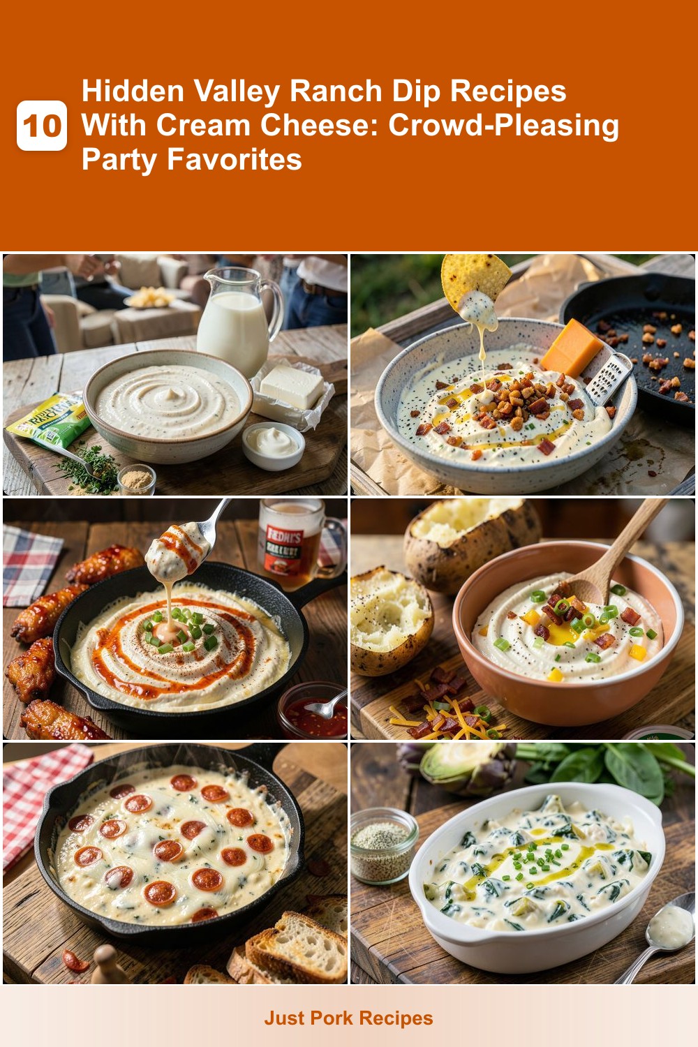 10 Hidden Valley Ranch Dip Recipes With Cream Cheese: Crowd-Pleasing ...
