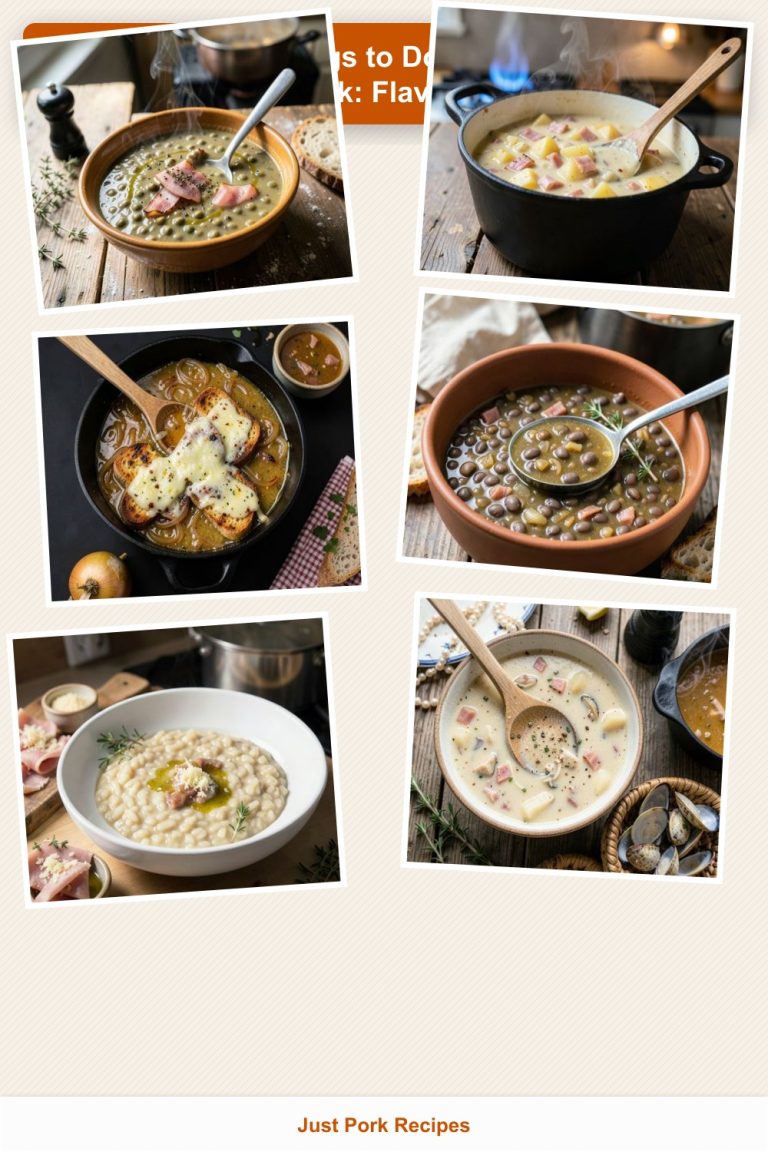10 Things to Do With Ham Stock: Flavor-Packed Soups and Stews for Cozy ...