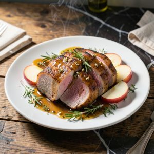 Apple Cider Pork Tenderloin Recipe: Cider-Glazed Juiciness With Herb ...