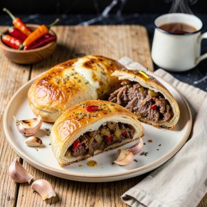 Authentic Jamaican Patty Recipe: Flaky Golden Crust With Spiced Beef ...