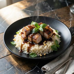 Basil Pork Rice Recipe: Fragrant One-Pot Asian Comfort - Just Pork Recipes