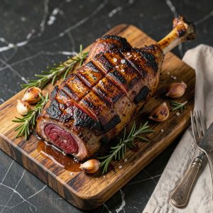 BBQ Lamb Leg Recipe Smoked: Fall-Off-the-Bone Tenderness With Hickory ...