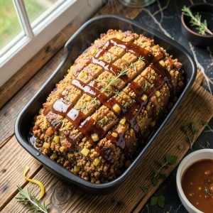 Beef and Pork Meatloaf Recipe With Bread Crumbs: Moist Center and ...