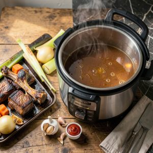 Instant Pot Beef Stock Recipe: Deep Umami Richness in Half the Time ...