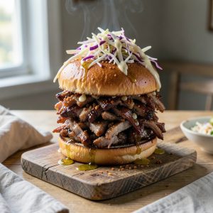 Best Ever Pulled Pork Sandwich Recipe: Smoky Depth on a Brioche Bun ...