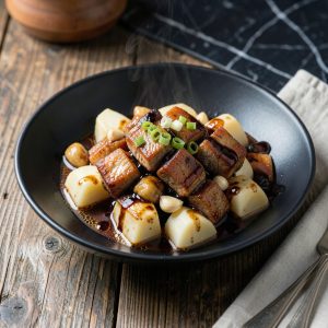 Braised Pork Belly With Taro Recipe: Melt-in-Your-Mouth Richness With ...