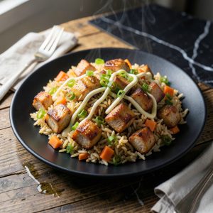 Chicken and Pork Fried Rice Recipe: Wok-Seared Savory Bites - Just Pork ...