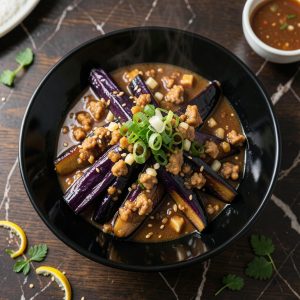 Chinese Eggplant With Minced Pork Recipe: Wok-Seared Umami Bomb - Just ...