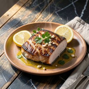 Cooking Shark: Bold Seared Steaks with Garlic Butter Glaze - Just Pork ...
