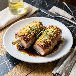 Crusted Pork Chops Baked Recipe: Golden Crust and Juicy Centers - Just ...
