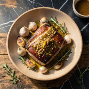 French Rack of Pork Recipe: Mustard-Dijon Crust and Rosy Pink Center ...