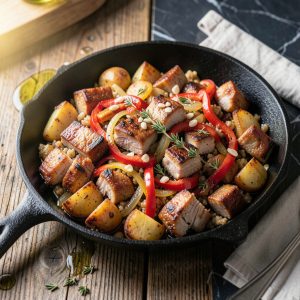 Fried Pork Hash Recipe: Crispy Bites with Savory Depth - Just Pork Recipes