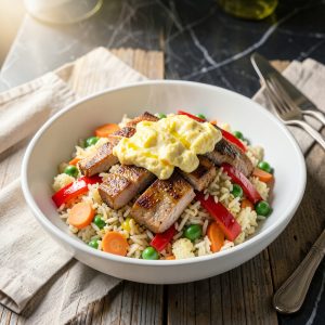 Healthy Pork Fried Rice Recipe: Low-Carb Wok-Fired Goodness - Just Pork ...