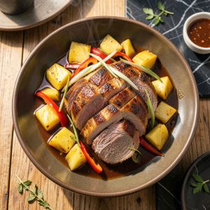 Island Pork Tenderloin Recipe: Tropical Glaze With Pineapple Zing ...