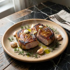 Pan Fried Thick Pork Chops Recipe: Golden Crust With Juicy Centers ...