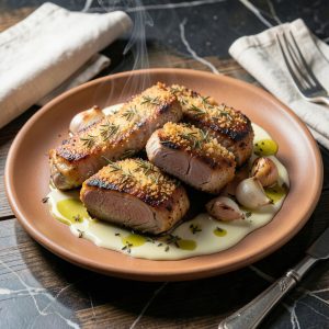 Parmesan Pork Chop Recipe: Garlic Butter Crust and Tender Bites - Just ...