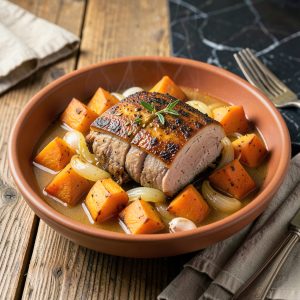 Pork and Sweet Potato Crock Pot Recipe: Hands-Off Hearty Dinner - Just ...