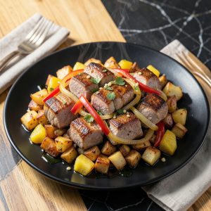 Pork Hash Recipe Hawaii: Island-Style Breakfast With Sweet Pineapple ...