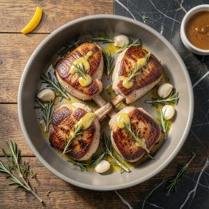 Recipe for Baked Pork Chops Bone In: Herb-Crusted and Juicy Straight ...